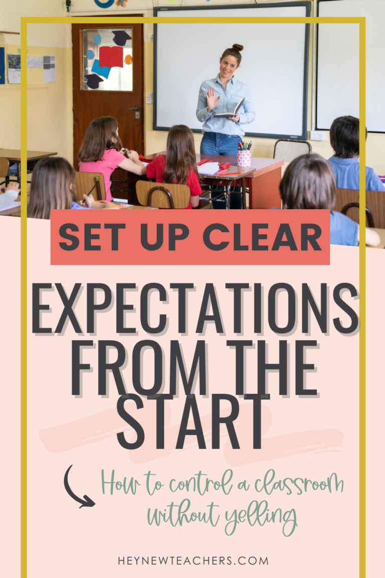 How to Control a Classroom Without Yelling - Hey New Teachers