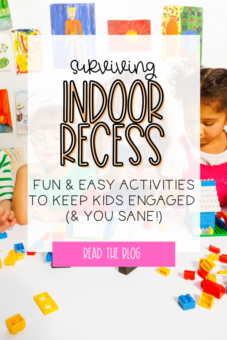 Surviving Indoor Recess: Fun & Easy Activities That Keep Kids Engaged ...